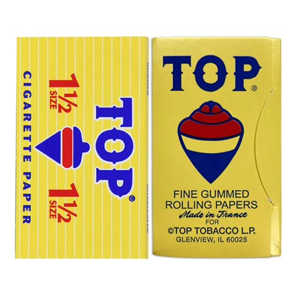 Top Fine Gummed Rolling Paper 100ct - Smoke Roll Vape